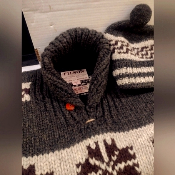 Filson | Sweaters | Filson Cowichan Salish Shawl Sweater | Poshmark